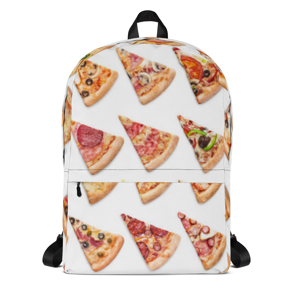 Designer Backpack; Slices of Pizza